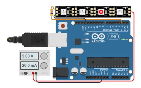 Circuit Design Neopixel Led Rgb Tinkercad Artofit