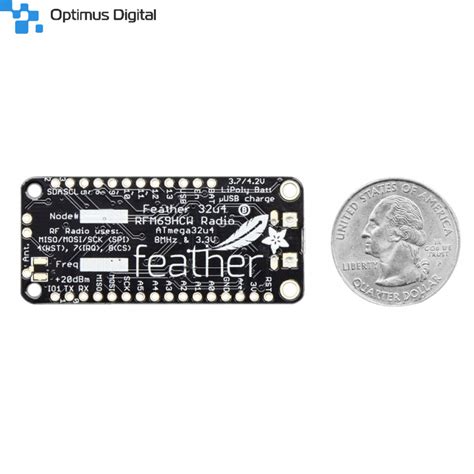 radio adafruit feather 32u4 rfm69hcw 868mhz