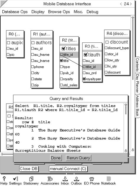Simple Join Query Execution Schema Consists Of Many Tables And The User Download Scientific