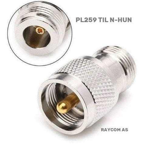 Pl259 Til N Hun Adapter Raycom As