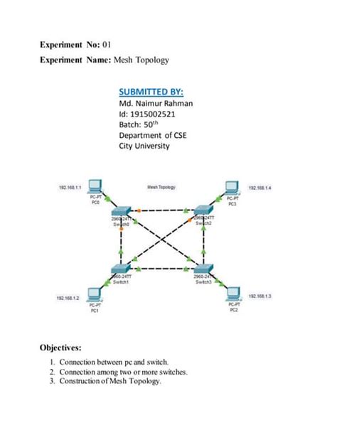 Bus Topology Design With Cisco Packet Tracer Pdf Computer Networking Computing