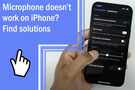 Microphone Doesnt Work On Iphone Find Solutions Here