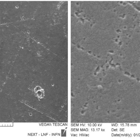 Left SEM Analysis Before N Machining Right SEM Analysis After Download Scientific Diagram