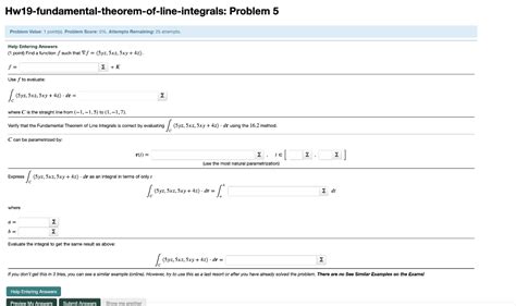 Solved Help Entering Answers Point Find A Function F Chegg