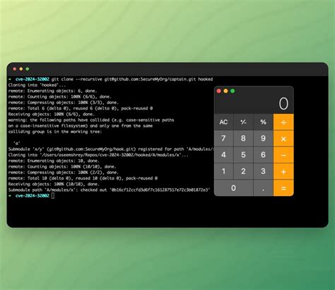 Git Rce Cve 2024 32002 Technical Walkthrough And Recreating The Bug Locally — Securemyorg