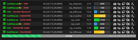 GitHub Volkv CoD X Serverlist Monitoring Simple And Fast Web Monitoring Widget For You Call