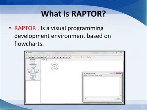 Ppt Introduction To Programming With Raptor Powerpoint Presentation Free Download Id2196230