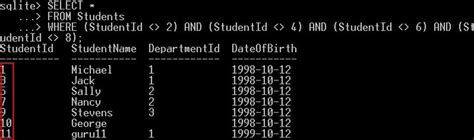 sqlite query select where limit offset count group by