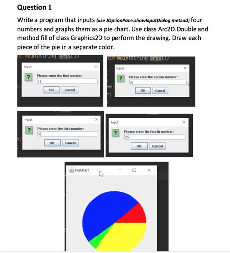 Solved Question 1 Write A Program That Inputs Use Chegg Com