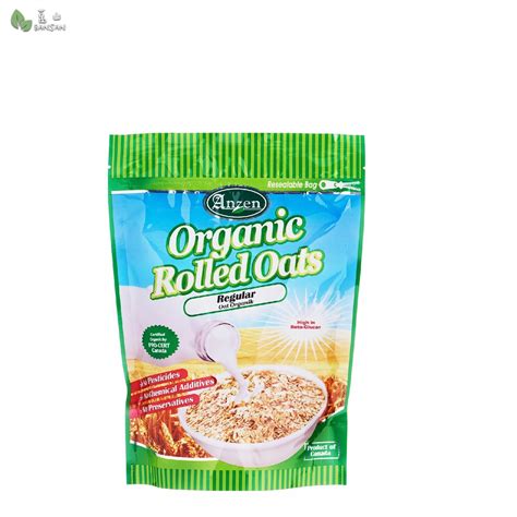 Ced Organic Rolled Oats ±500g Bansan Penang