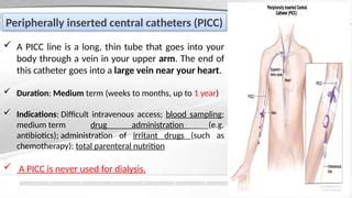 Central Venous Lines And Catheters Pptx