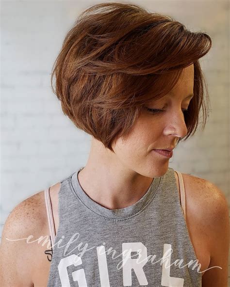 Short Swing Bob Haircuts