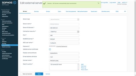 How To Sync Active Directory With Sophos XG Discussions Sophos Firewall Sophos