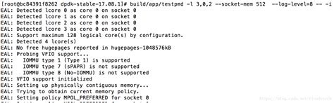 Dpdk系列之四：在docker容器centos 721511中编译和运行dpdk17081docker Dpdk Csdn博客