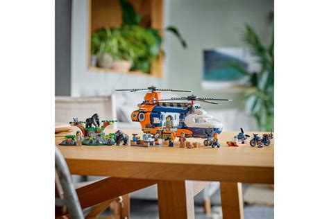 Lego City Jungleonderzoekers Helikopter Bij De Basis Unieke Bricks Passie Voor Lego