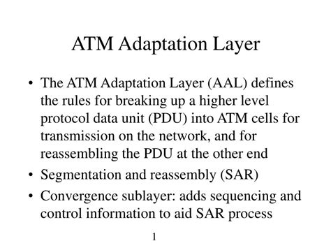 Ppt Atm Adaptation Layer Powerpoint Presentation Free Download Id497526