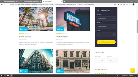 Create A Traveltourism Website Using Html And Css Code 53 Off