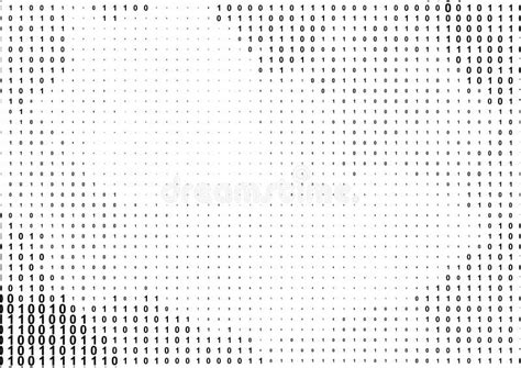 Binary Computer Code Background Stock Vector Illustration Of Design