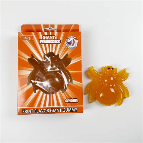 Giant Gummy Spider Jelly Candy Sweets