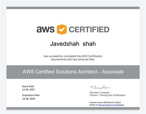 Javed Shah On Linkedin Aws Cloud Certified Solutionsarchitect Learning Looking Architect