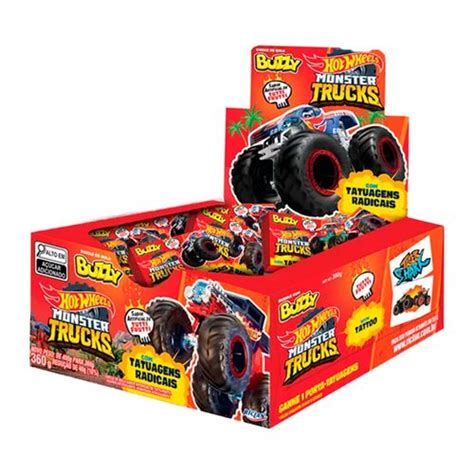 Chiclete Buzzy Hot Wheels Tutti Frutti C 90 Supernova