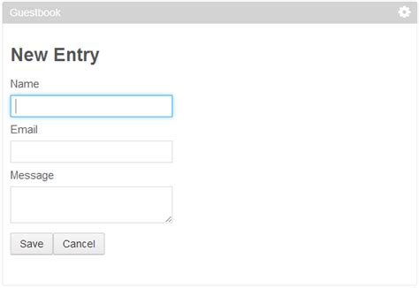 Implementing A Ui With Jsf Views Liferay Help Center