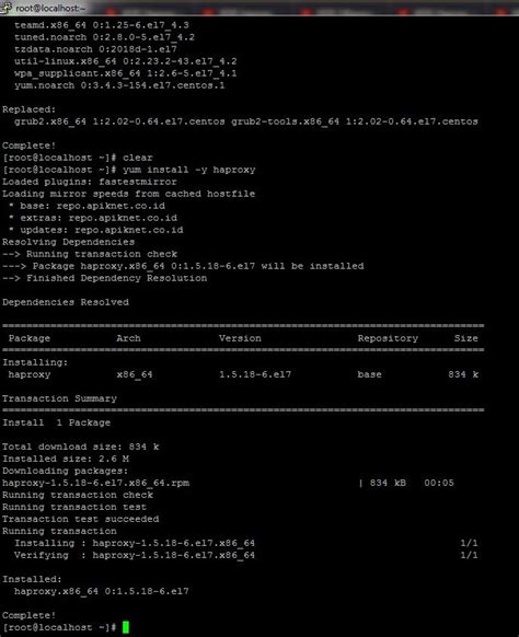 Instalasi Haproxy Pada Centos 7 Shiningguardian