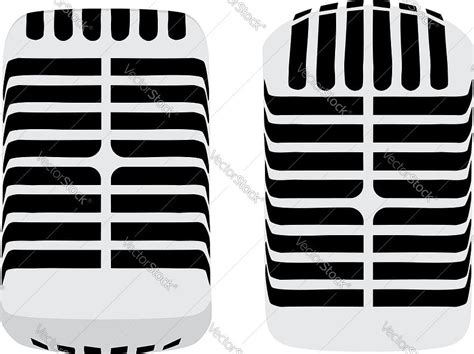 빈티지 마이크 벡터 Eps Ai Uidownload