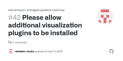 Please Allow Additional Visualization Plugins To Be Installed · Issue