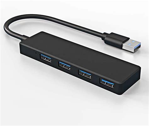 Usb Hub Usb Splitter 4 Port Usb Hub 1 Usb 3 0 3 Usb 2 0 Hub Portable Multiport