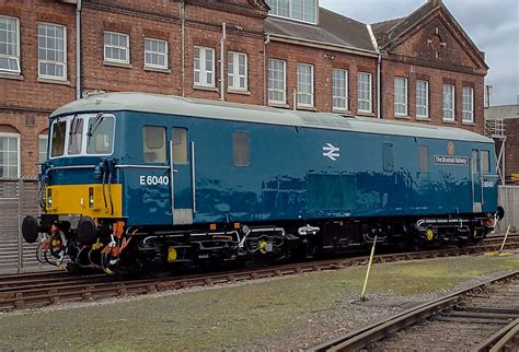 Class 73 No 73133 Renumbered E6040 And Renamed “the Bluebell Railway”