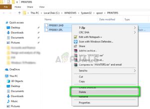 Fix Printer Queue Wont Delete