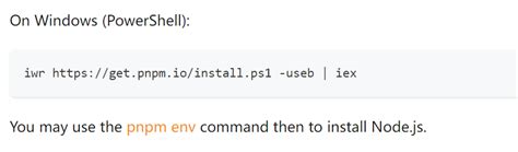 Installation On Windows Pnpm Discussion GitHub
