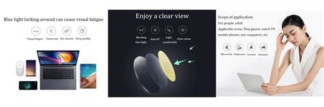 Xiaomi Mi Computer Glasses Black Best Price In Bd