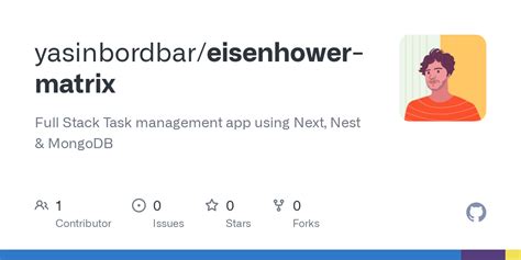 GitHub Yasinbordbar Eisenhower Matrix Full Stack Task Management App Using Next Nest MongoDB