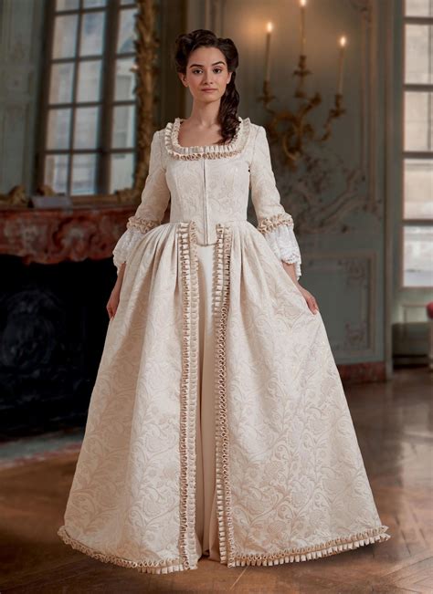 M7965 Dresses 1700s Dresses Old Fashion Dresses