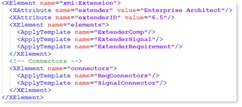 exporting to xmi for import into enterprise architect systemweaver