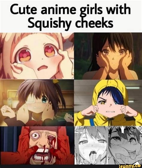 Cute Anime Girls With Squishy Cheeks Ifunny Brazil