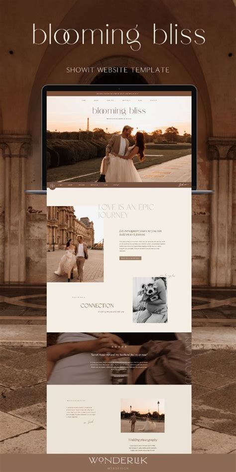 showit website template for photographers boho minimal showit template showit website template