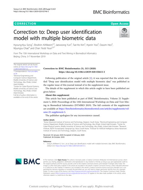 pdf correction to deep user identification model with multiple