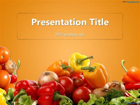 Nutrition Ppt Template Social Media Template