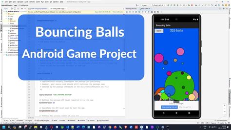 android bouncing ball project source code youtube