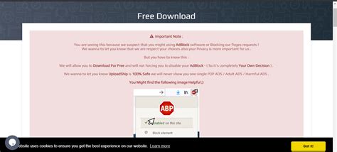 Anti Adblock Uploadship Issue NanoAdblocker NanoFilters GitHub
