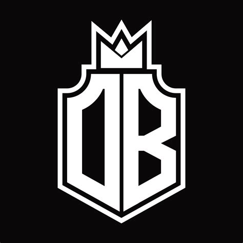 Db Logo Monogram Design Template 16571891 Vector Art At Vecteezy