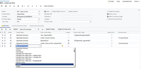 Opportunities Reason Field Dialog Box Import Scenario Community