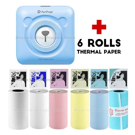 Pocket Printer 58 Mm Mini Draagbare Bluetooth Draa Vicedeal