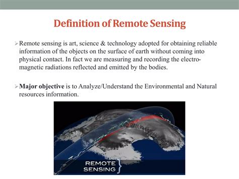 Basics Of Remote Sensing PPTX
