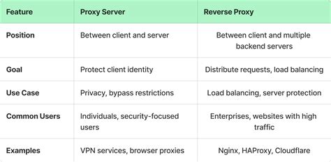 proxy vs reverse proxy explained with examples