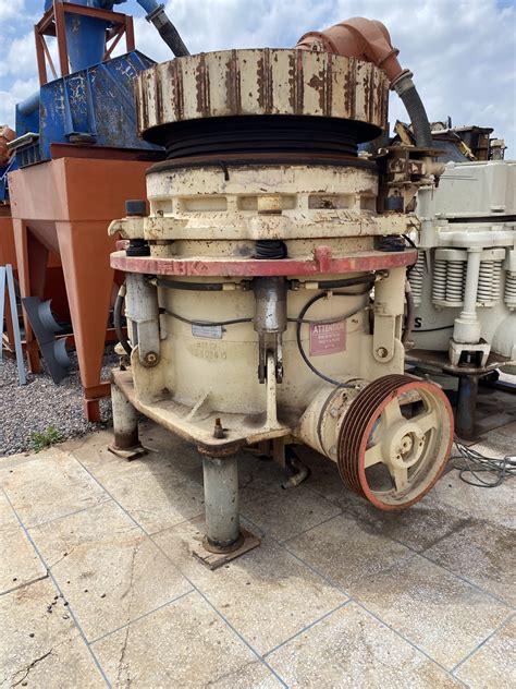 Broyeur à Cône Giratoire Svedala Eurocone 942 Standard Maroc Concasseur