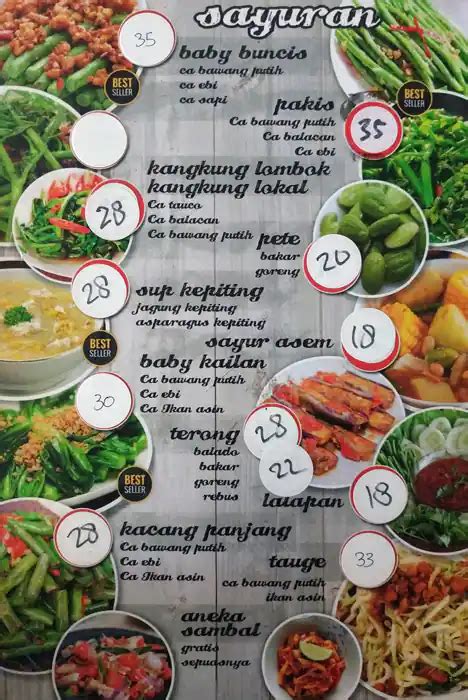 Menu At Monster Seafood Restaurant Jakarta